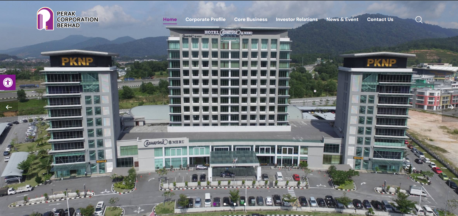 Laman Web Perak Corporation Berhad (PerakCorp) - Digital Perak ...