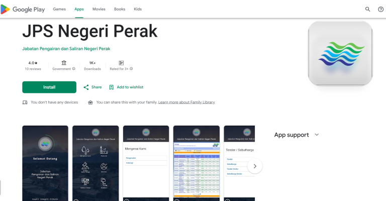 Aplikasi JPS Perak - Digital Perak Corporation Holdings