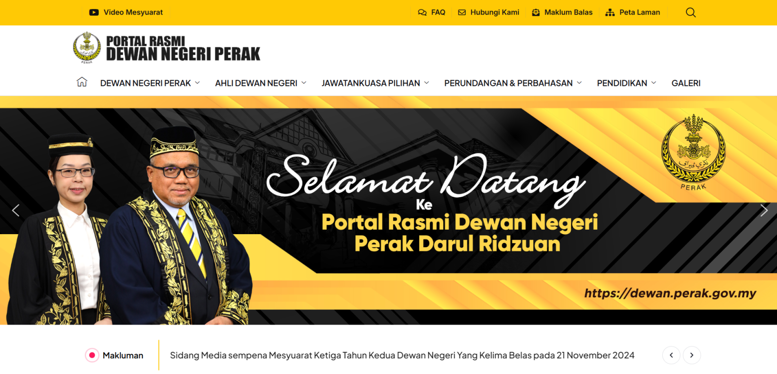 Portal Dewan Negeri Perak (MMK) - Digital Perak Corporation Holdings