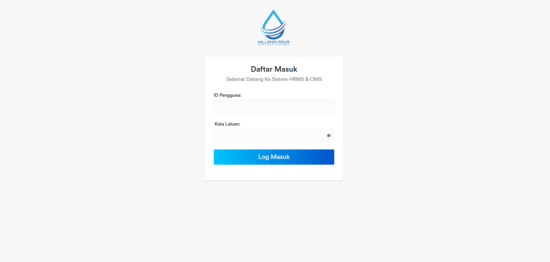 Sistem Pengurusan Operasi (OMS) - Digital Perak Corporation Holdings
